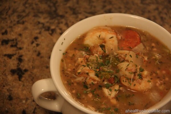 Seafood Gumbo - A Healthy Slice of Life