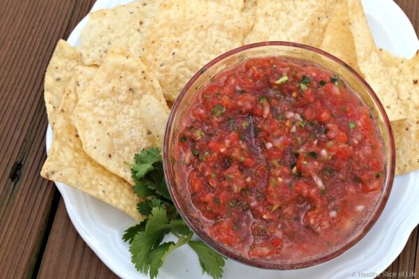 Garden Fresh Salsa With Fresh Tomatoes