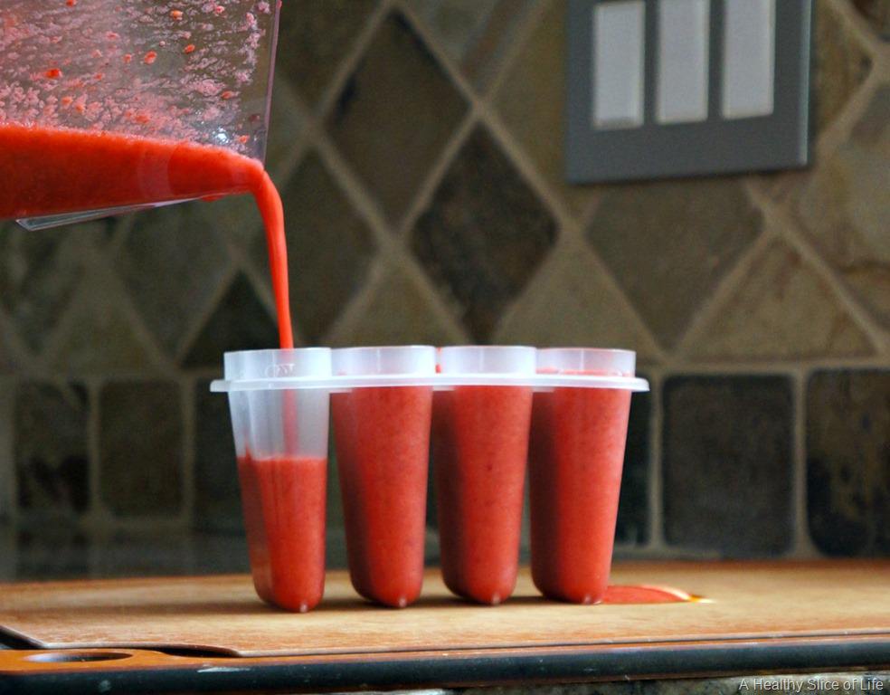 Quick Popsicle Recipe: Raspberry Lime Ice Pops With Agave