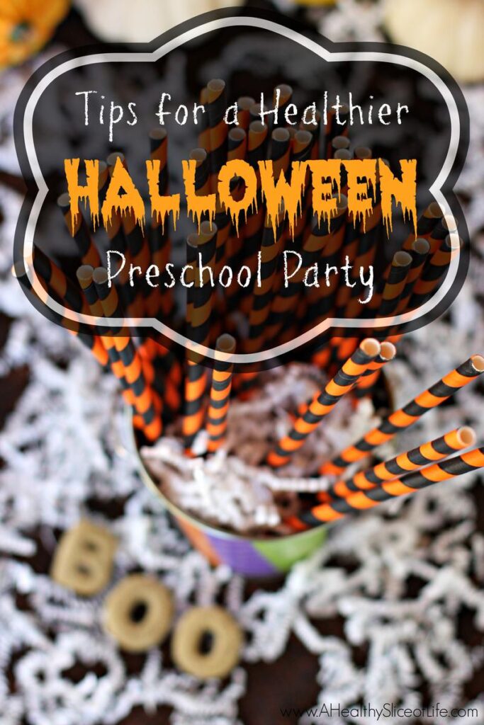 Throwing a Healthier Halloween Preschool Party