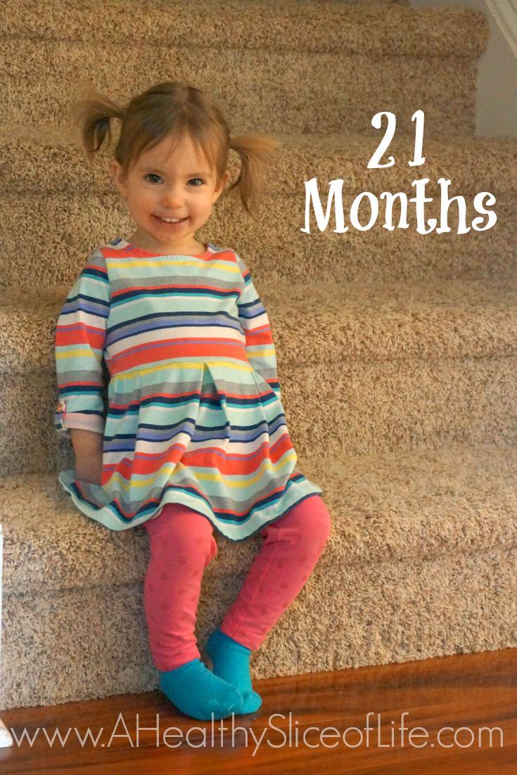 Kaitlyn at 21 Months - A Healthy Slice of Life
