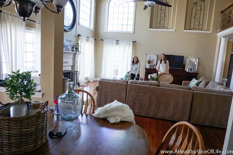 Living Room Makeover: In Progress Pictures