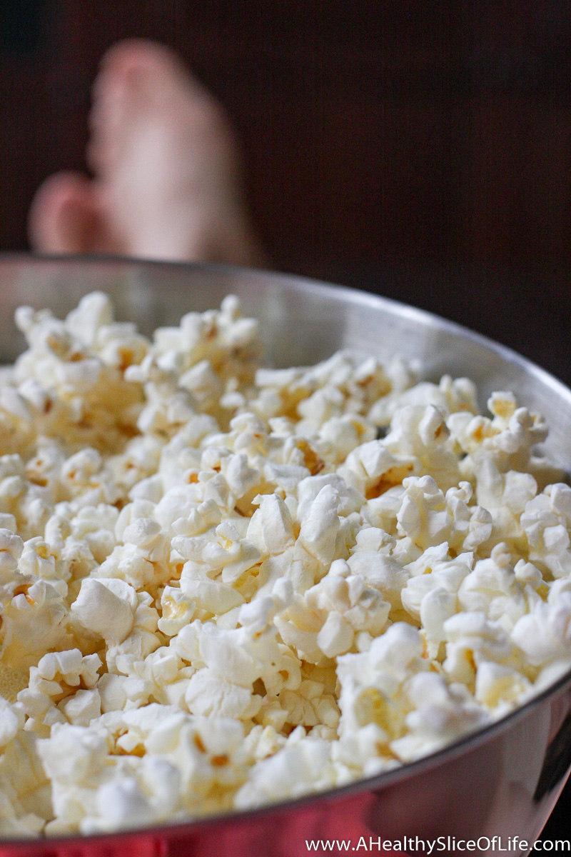 Making Popcorn Memories with Mom - A Healthy Slice of Life