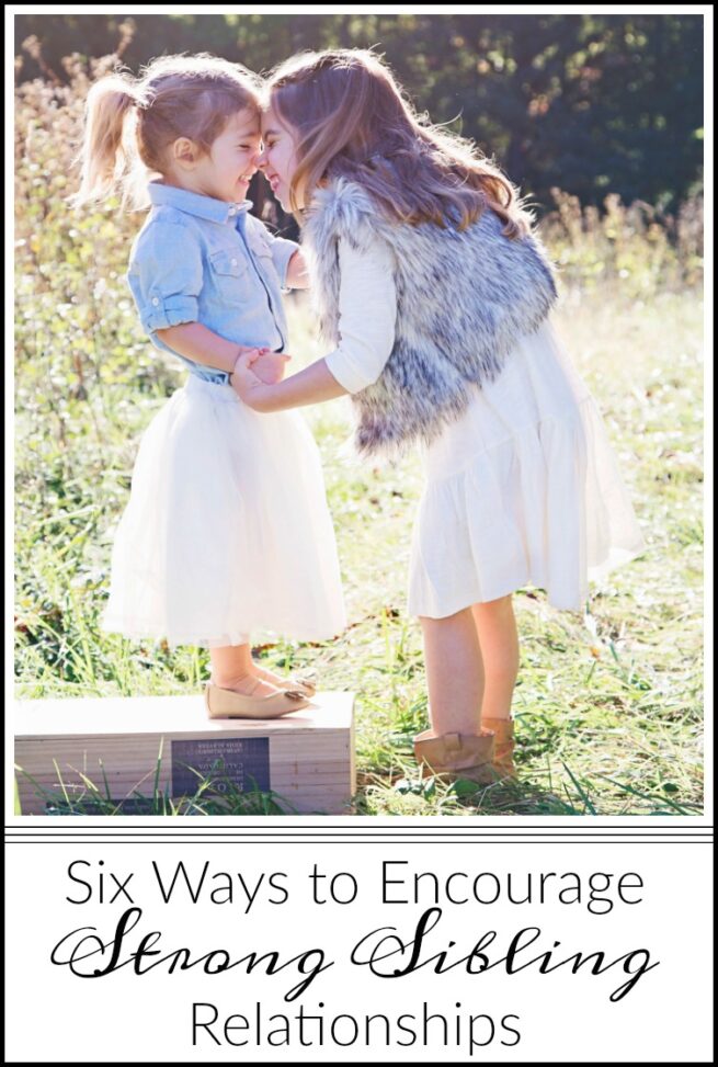 Six Ideas to Help Encourage Sibling Bonding