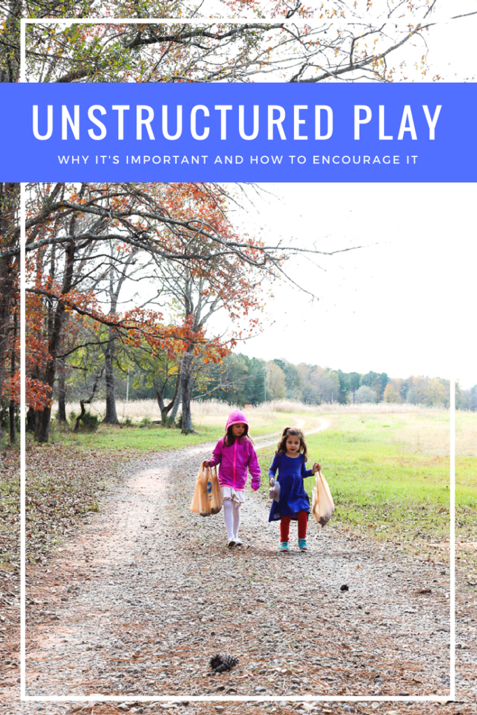 How to Encourage Unstructured Play - A Healthy Slice of Life