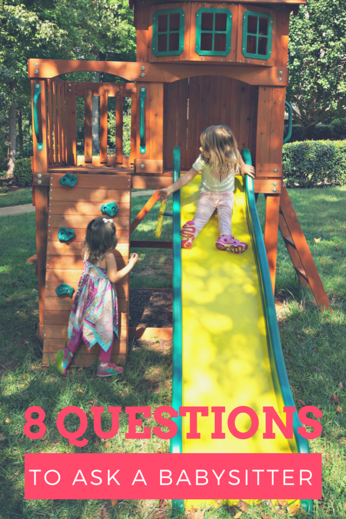 8 Questions to Ask a New Babysitter - A Healthy Slice of Life