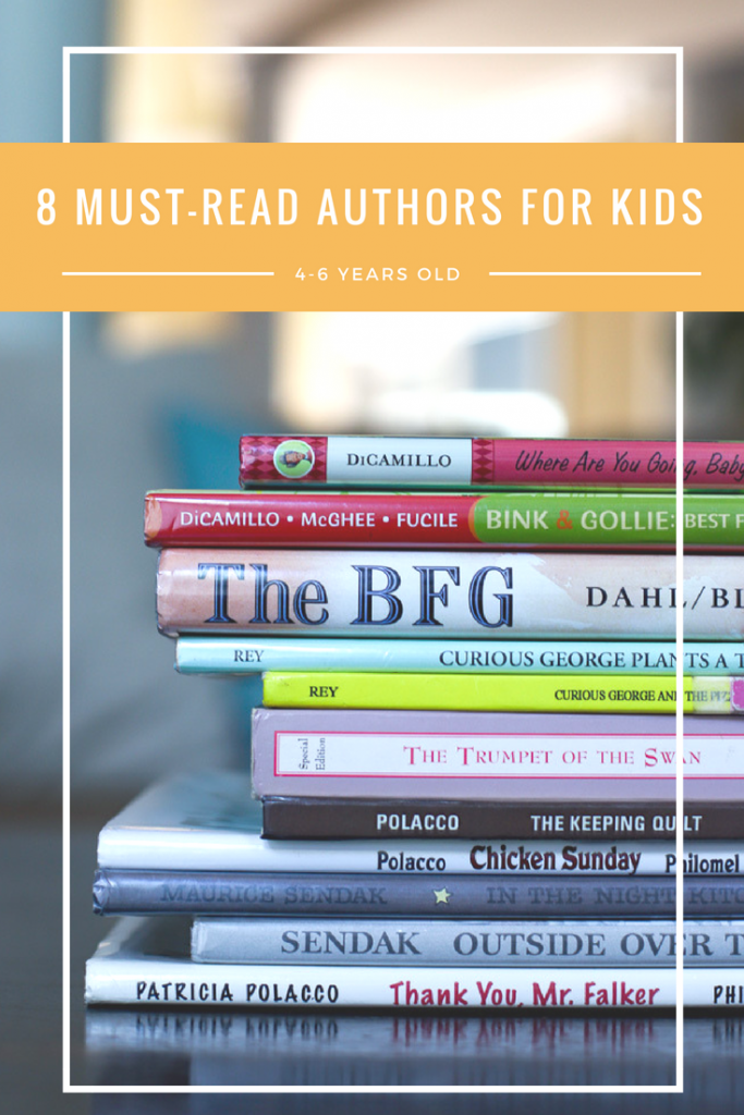 Wonderful Children's Authors for Ages 4-6 Years Old