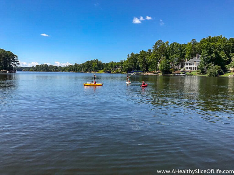 A Summer Week at Lake Oconee - A Healthy Slice of Life