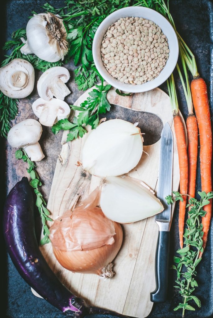Hearty Vegetable and Lentil Marinara - A Healthy Slice of Life