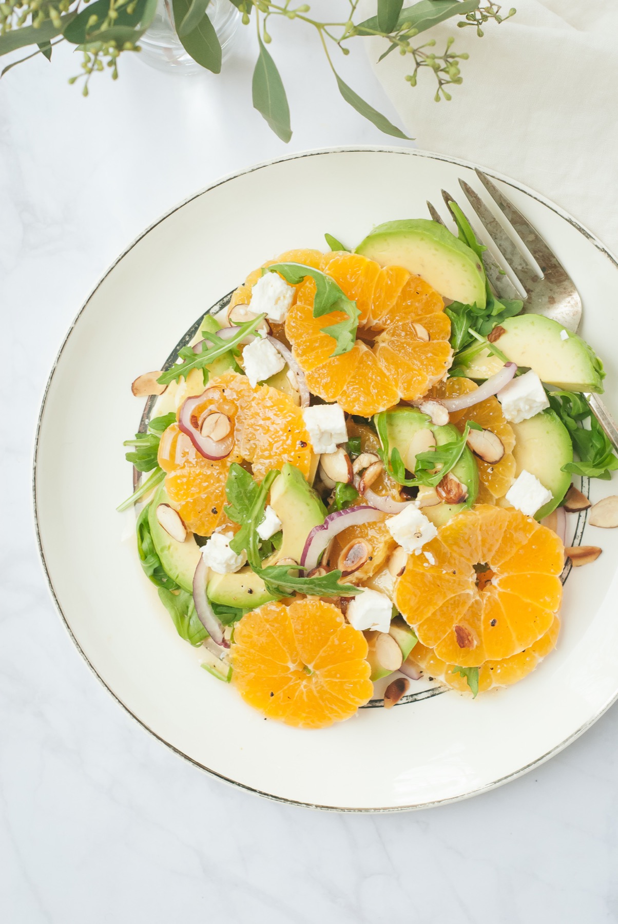 Sumo Citrus Mandarin and Avocado Salad - A Healthy Slice of Life