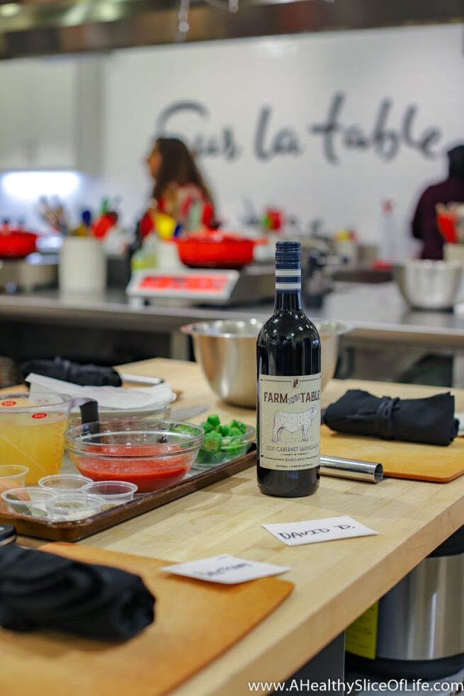 Sur La Table Cooking Class Date Night - A Healthy Slice of Life