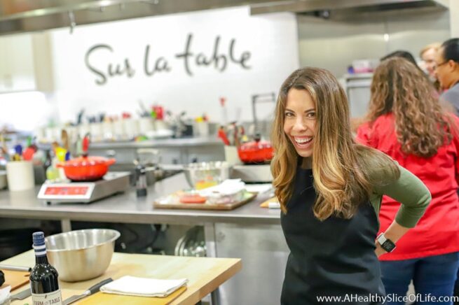 Sur La Table Cooking Class Date Night - A Healthy Slice of Life