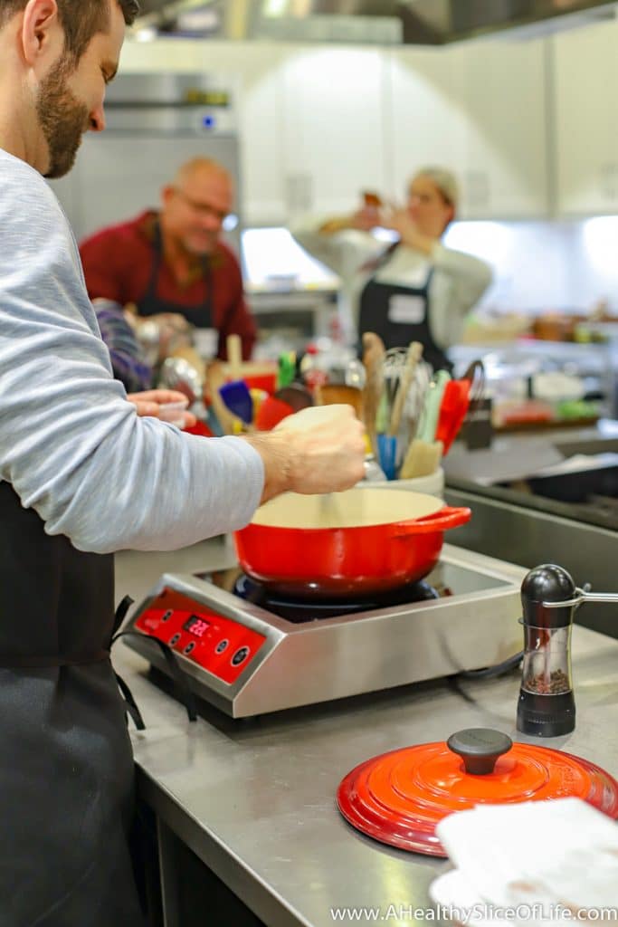 Sur La Table Cooking Class Date Night - A Healthy Slice of Life