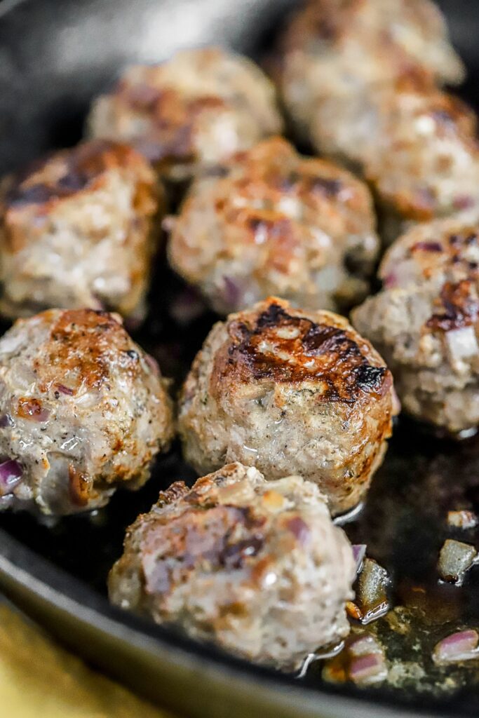 Authentic Greek Style Lamb Meatballs | A Healthy Slice of Life
