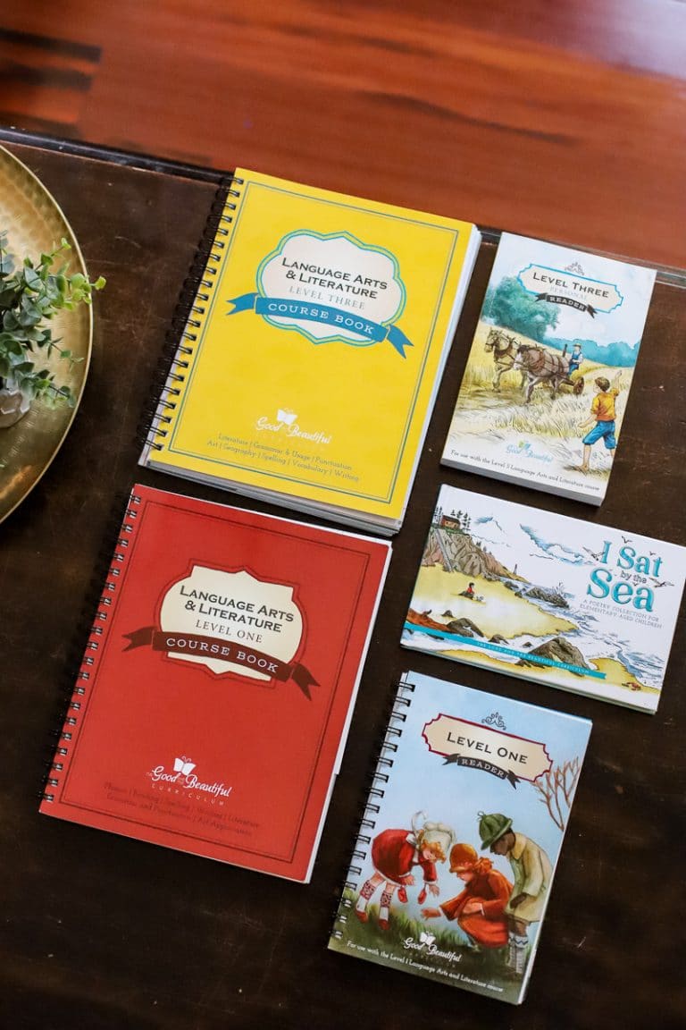 The Good and The Beautiful Language Arts Review - A Healthy Slice of Life