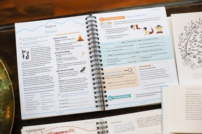 The Good and The Beautiful Language Arts Review - A Healthy Slice of Life