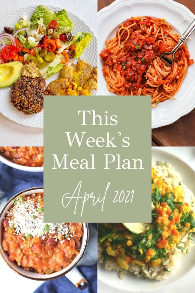 April Weekend Recap + This Week's Dinners - A Healthy Slice of Life