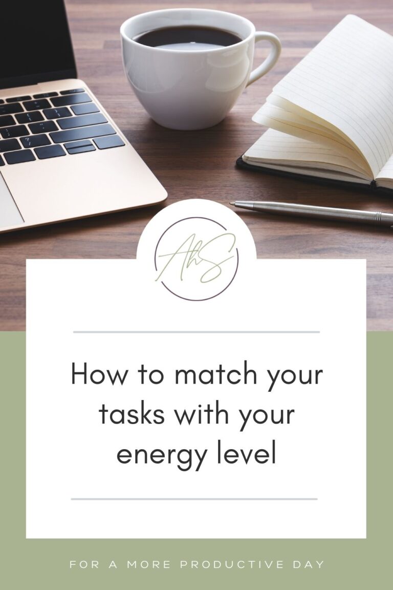 How to Match Tasks with Your Energy - A Healthy Slice of Life
