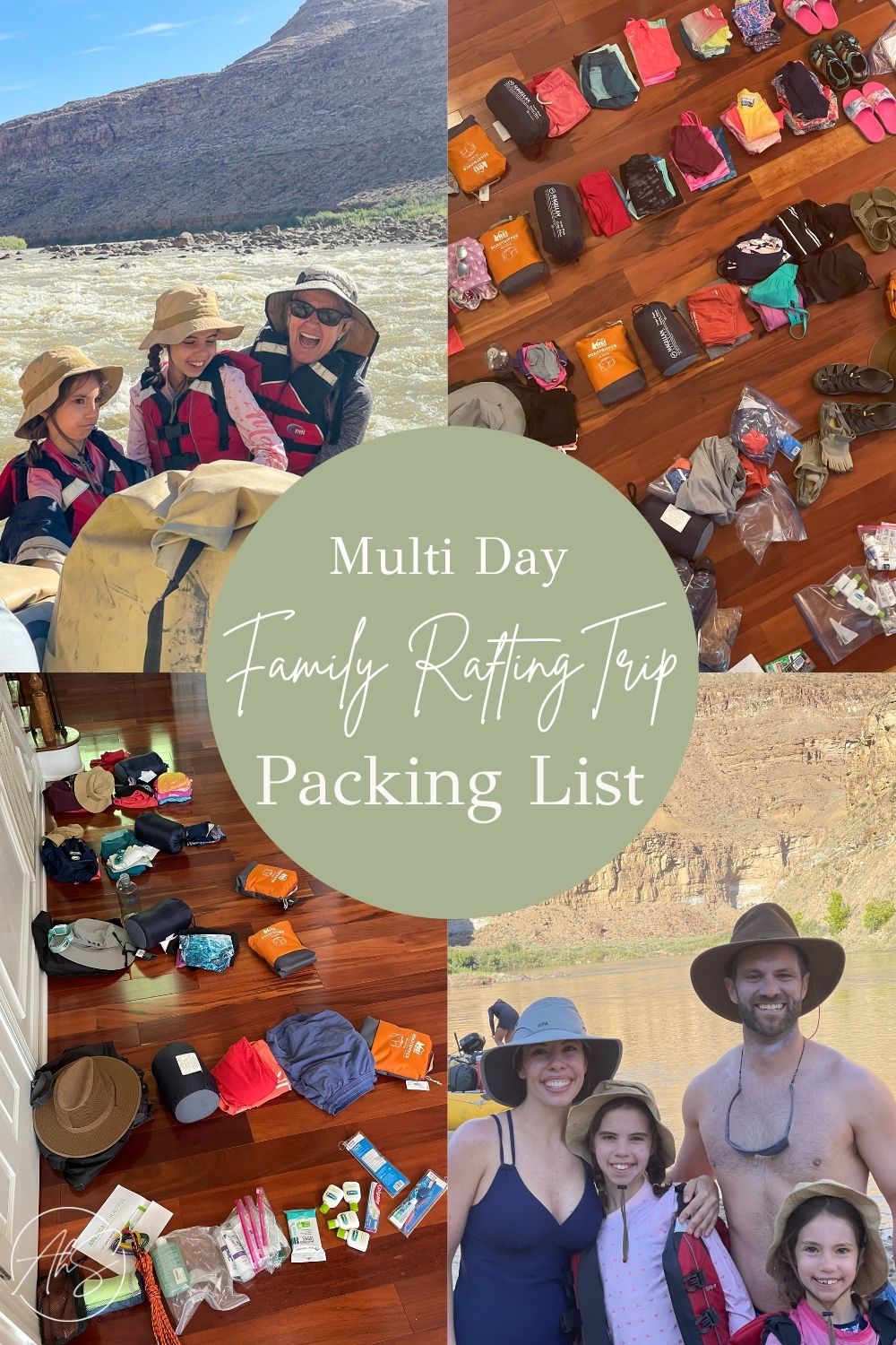 Multi Day Rafting Trip Packing List and FAQ - A Healthy Slice of Life