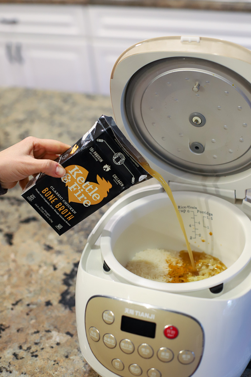 Turmeric Rice Recipe in the Rice Cooker (or not!) - A Healthy Slice of Life