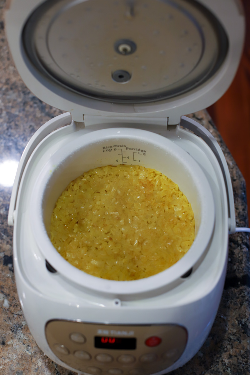 Turmeric Rice Recipe in the Rice Cooker (or not!) - A Healthy Slice of Life