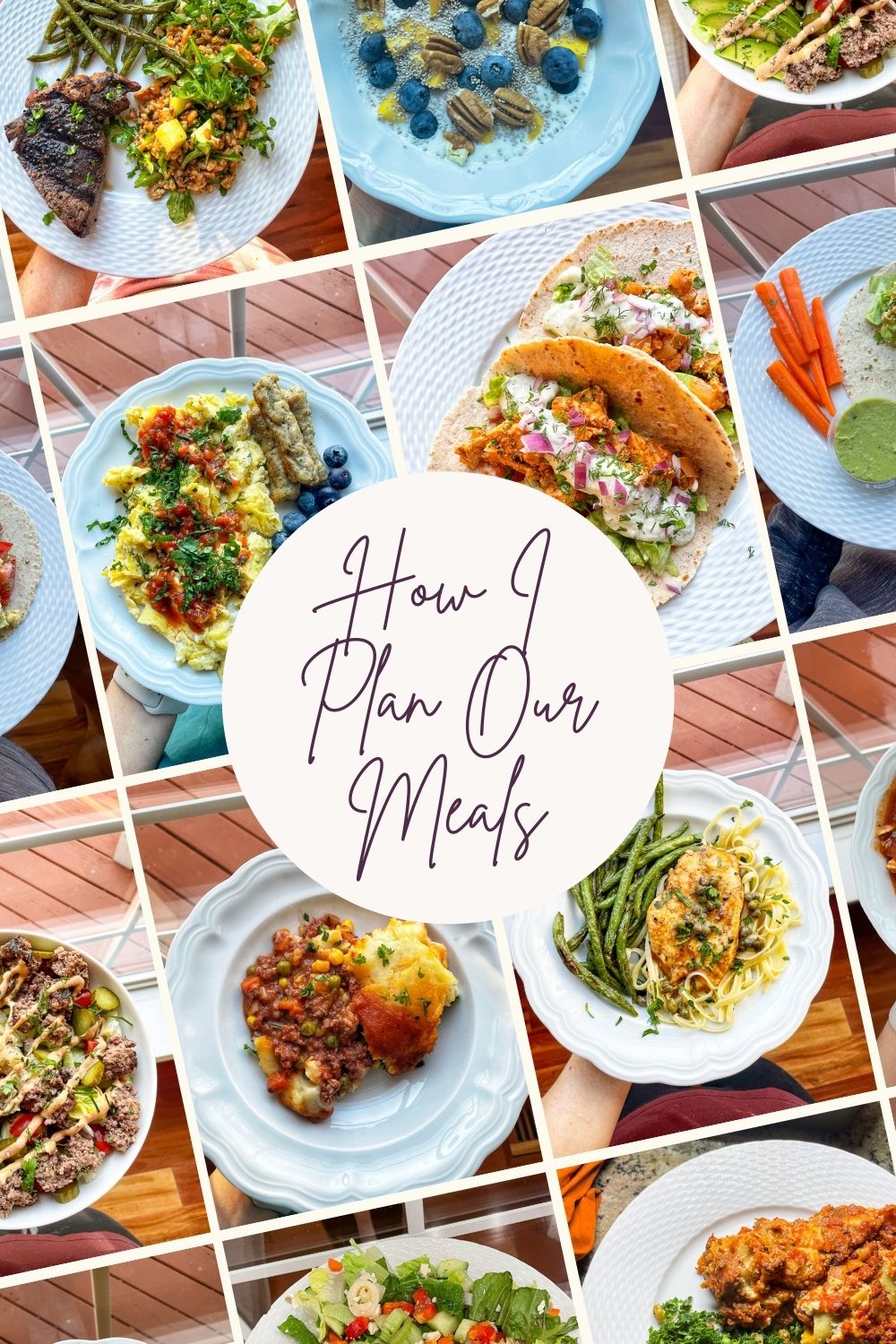 This is How I Meal Plan - A Healthy Slice of Life