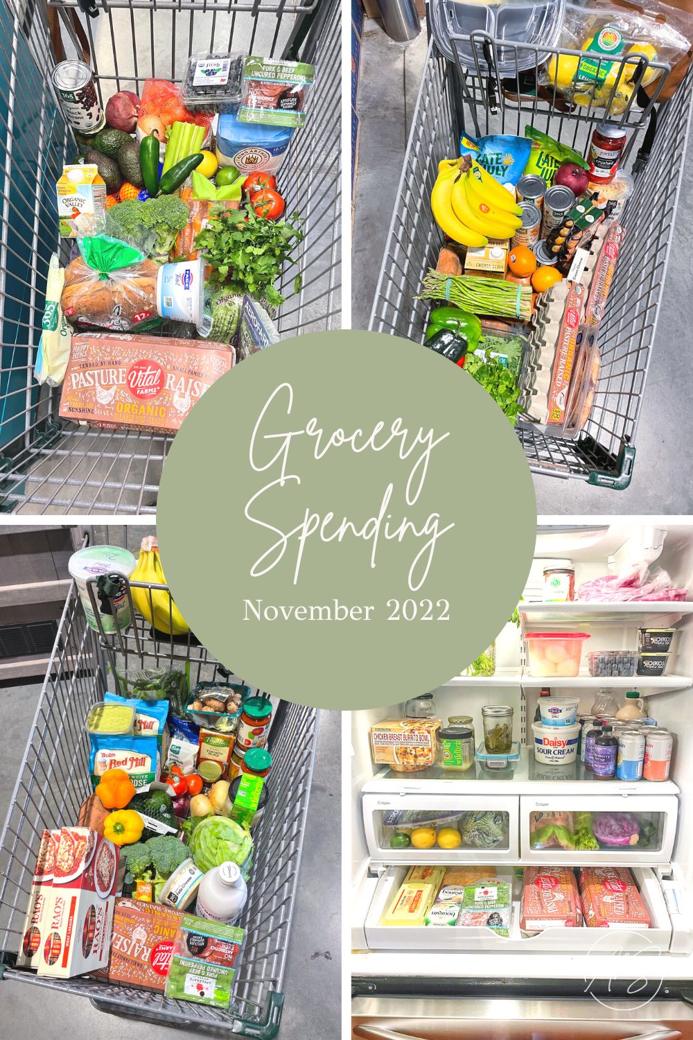 Grocery Spending: November 2022 - A Healthy Slice of Life