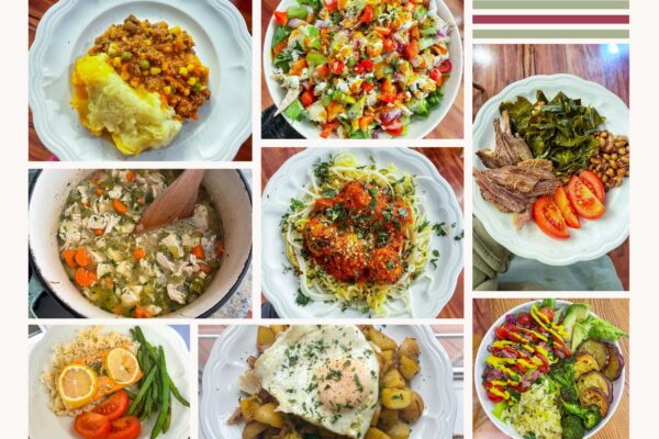 January Weekly Meal Plan #1 - A Healthy Slice of Life