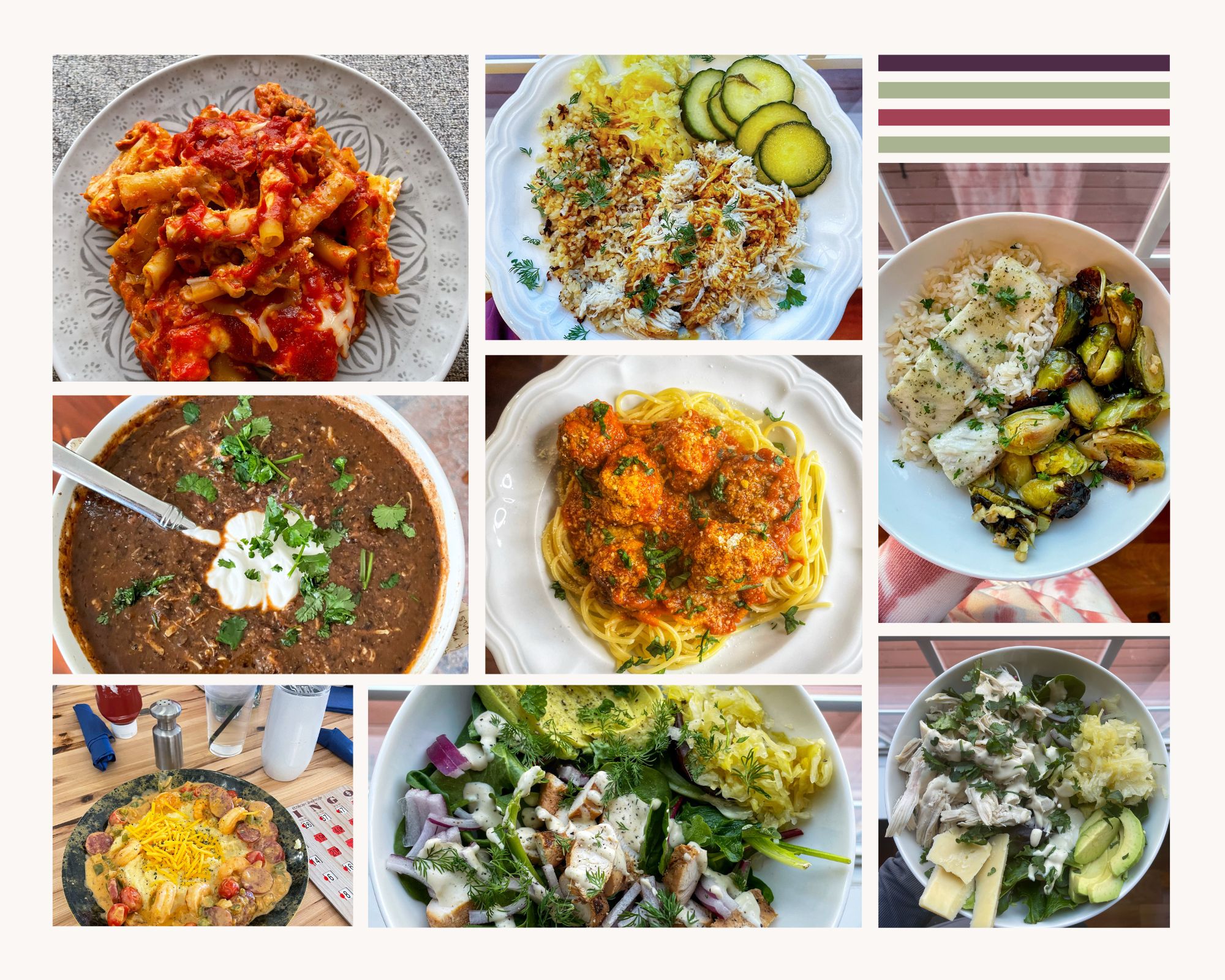 March Weekly Meal Plan #2 - A Healthy Slice of Life