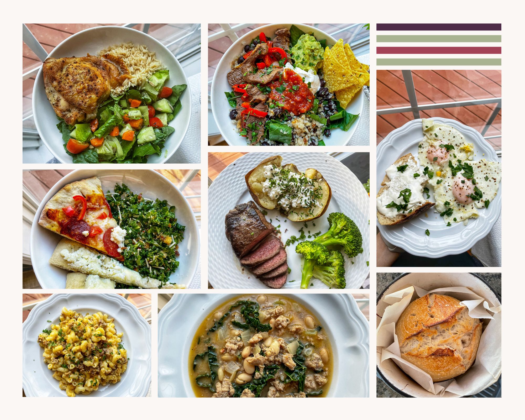 Weekly March Meal Plan #5 - A Healthy Slice of Life