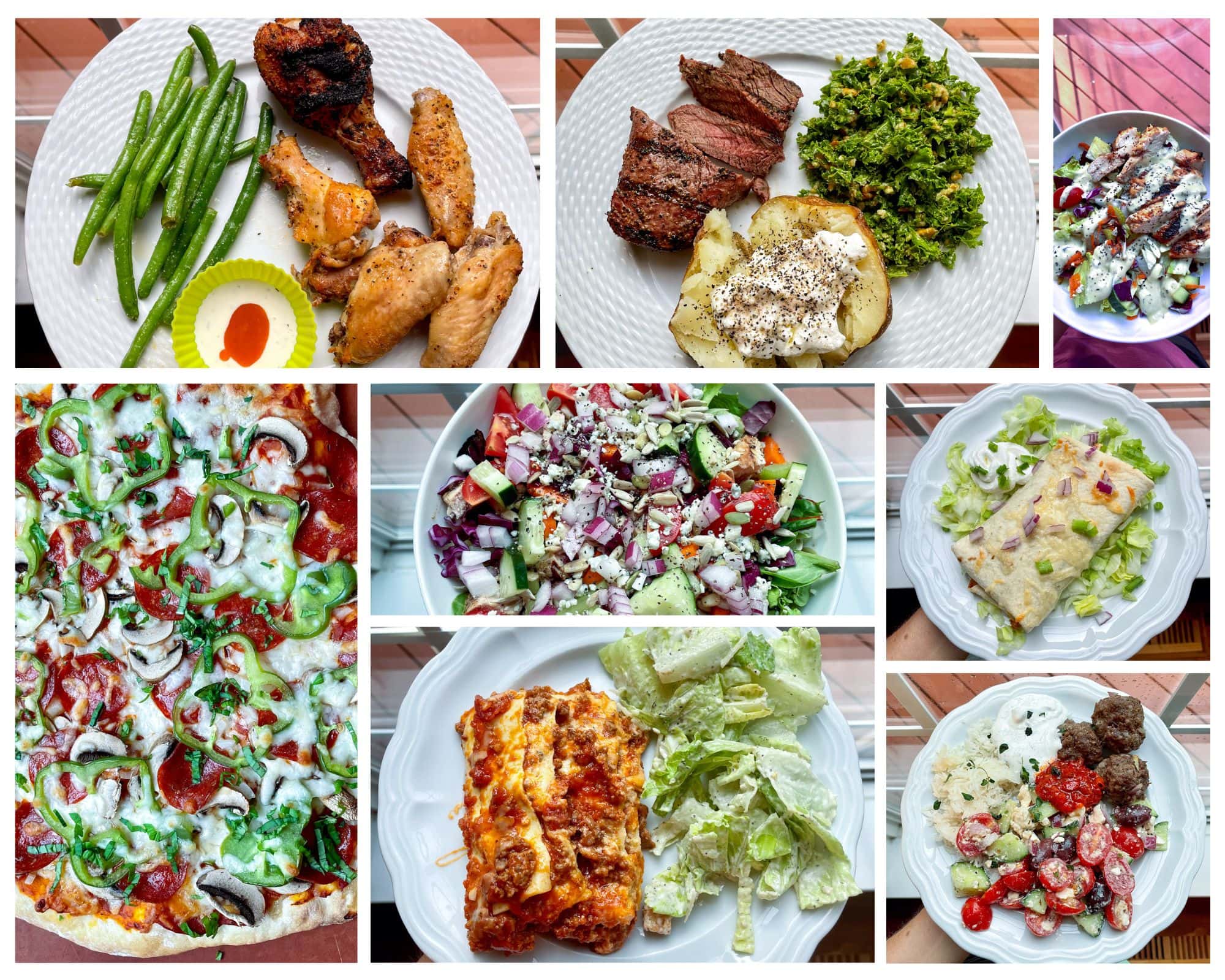 August Weekly Meal Plan #2 - A Healthy Slice of Life