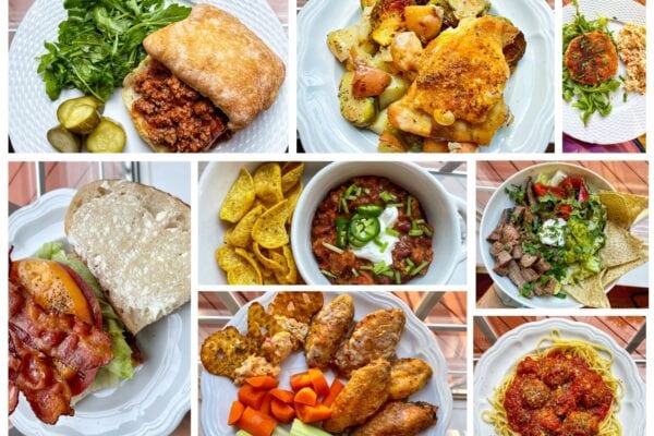 September Weekly Meal Plan #1 - A Healthy Slice of Life