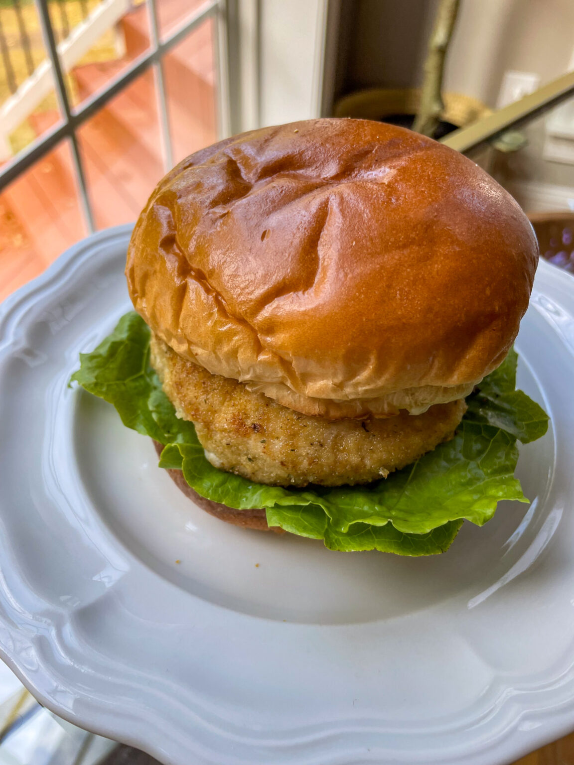 Easy Stovetop Chicken Burgers - A Healthy Slice of Life