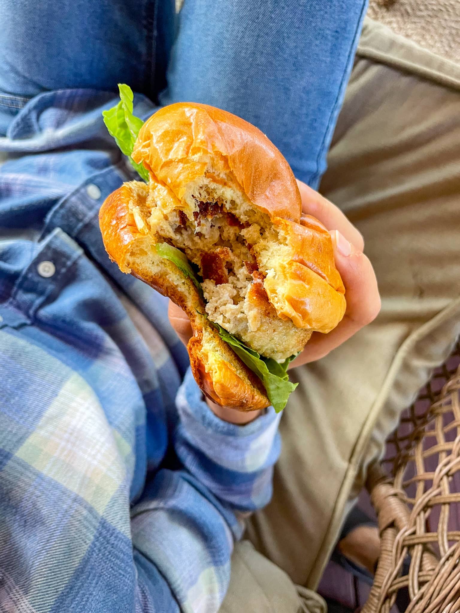 Easy Stovetop Chicken Burgers - A Healthy Slice of Life