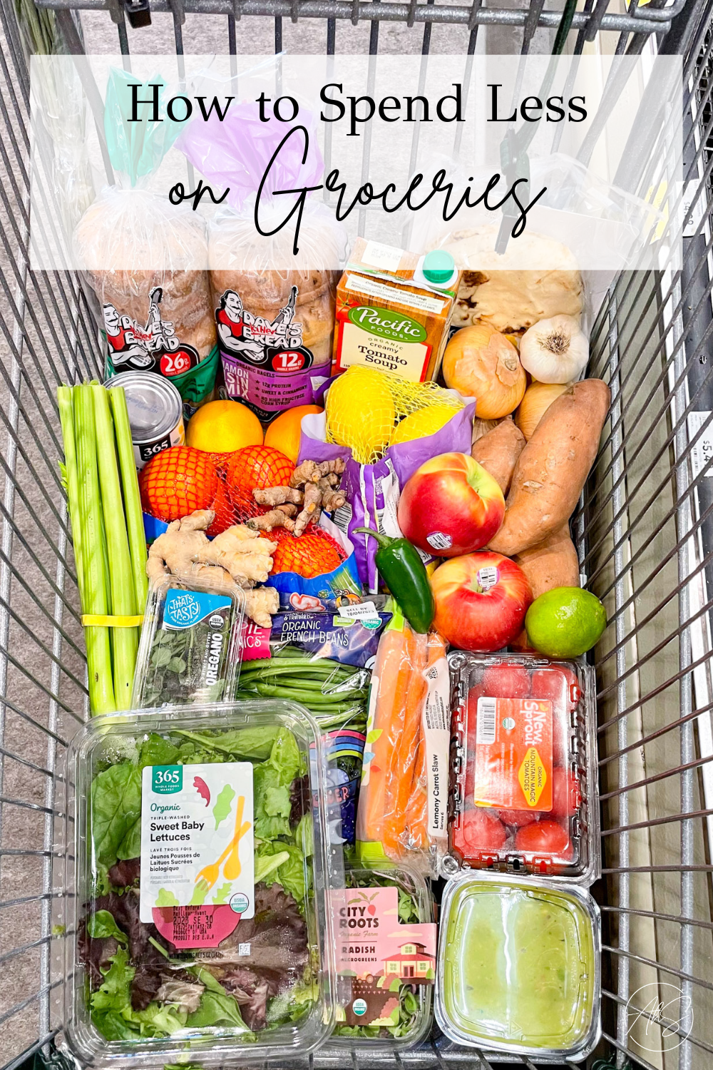 How to Spend Less on Groceries - A Healthy Slice of Life