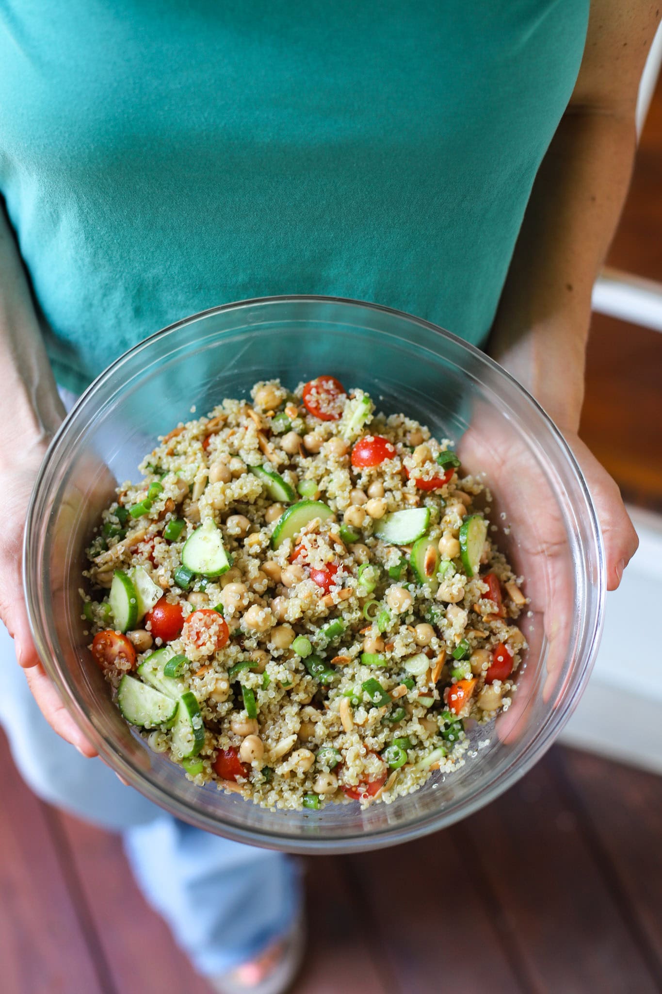 Summer Quinoa Crunch Salad - A Healthy Slice of Life