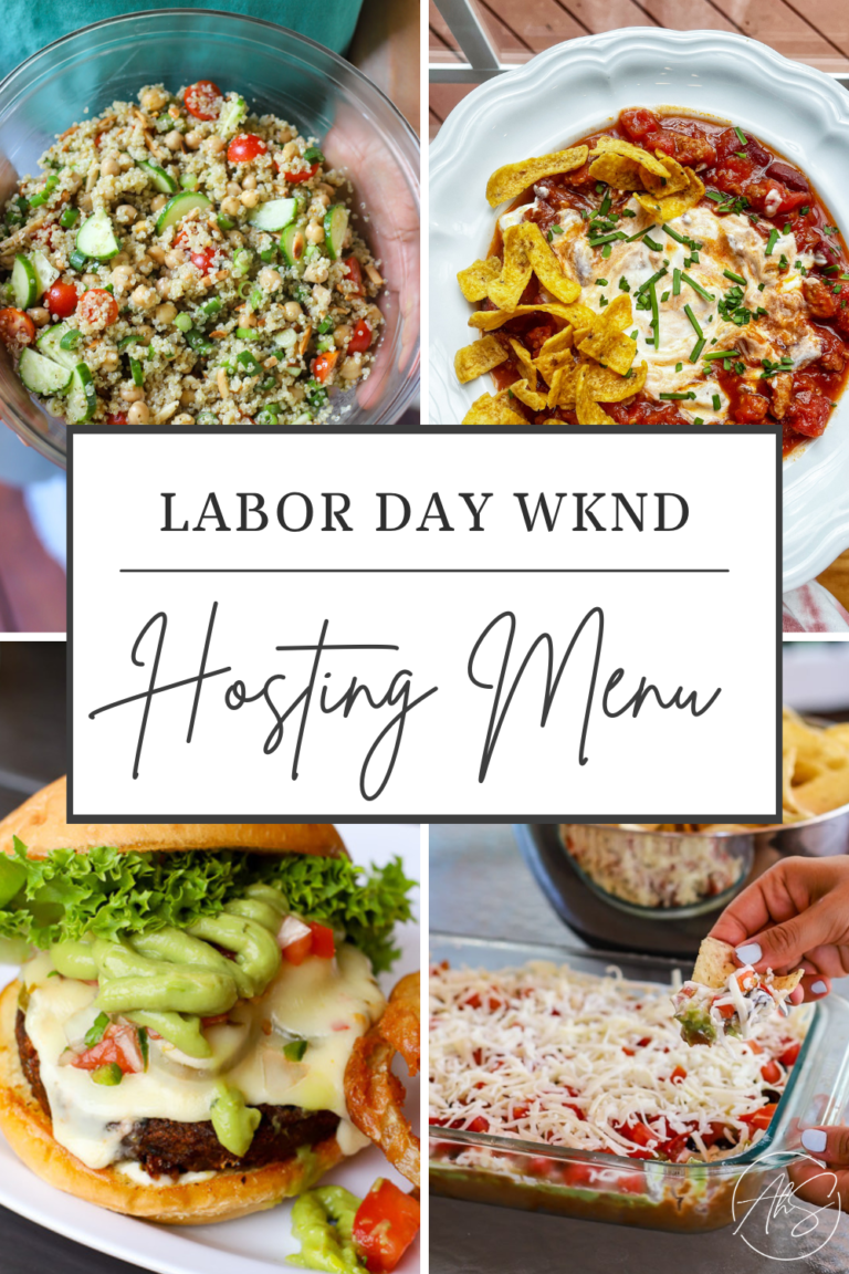 Labor Day Menu - A Healthy Slice of Life | Lifestyle Blog