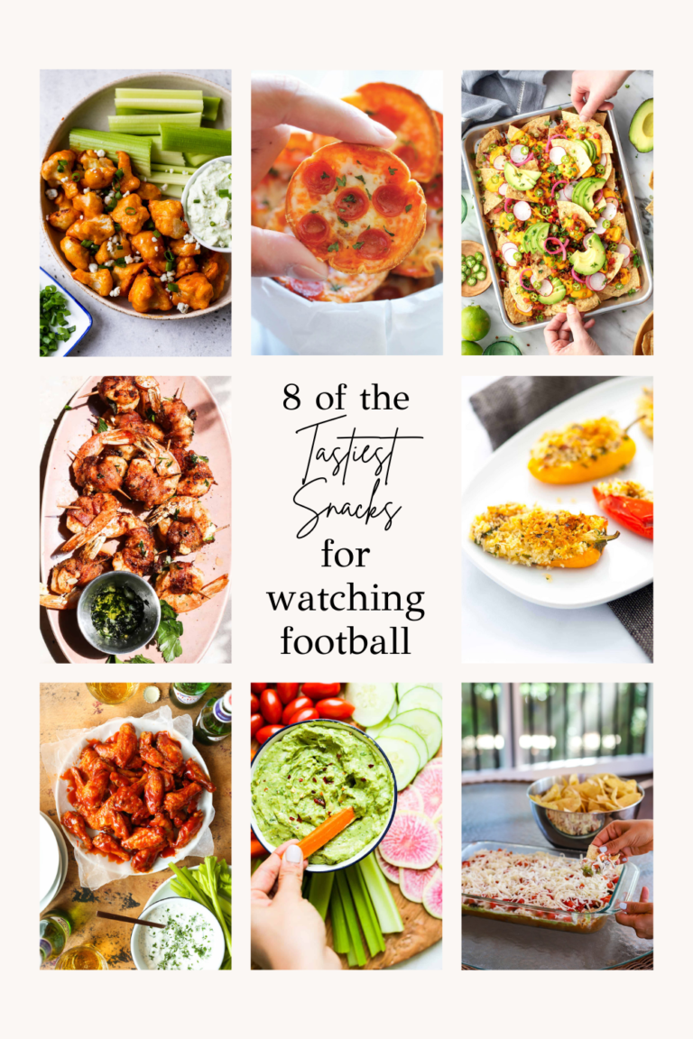 8 of the Best Football Snacks - A Healthy Slice of Life