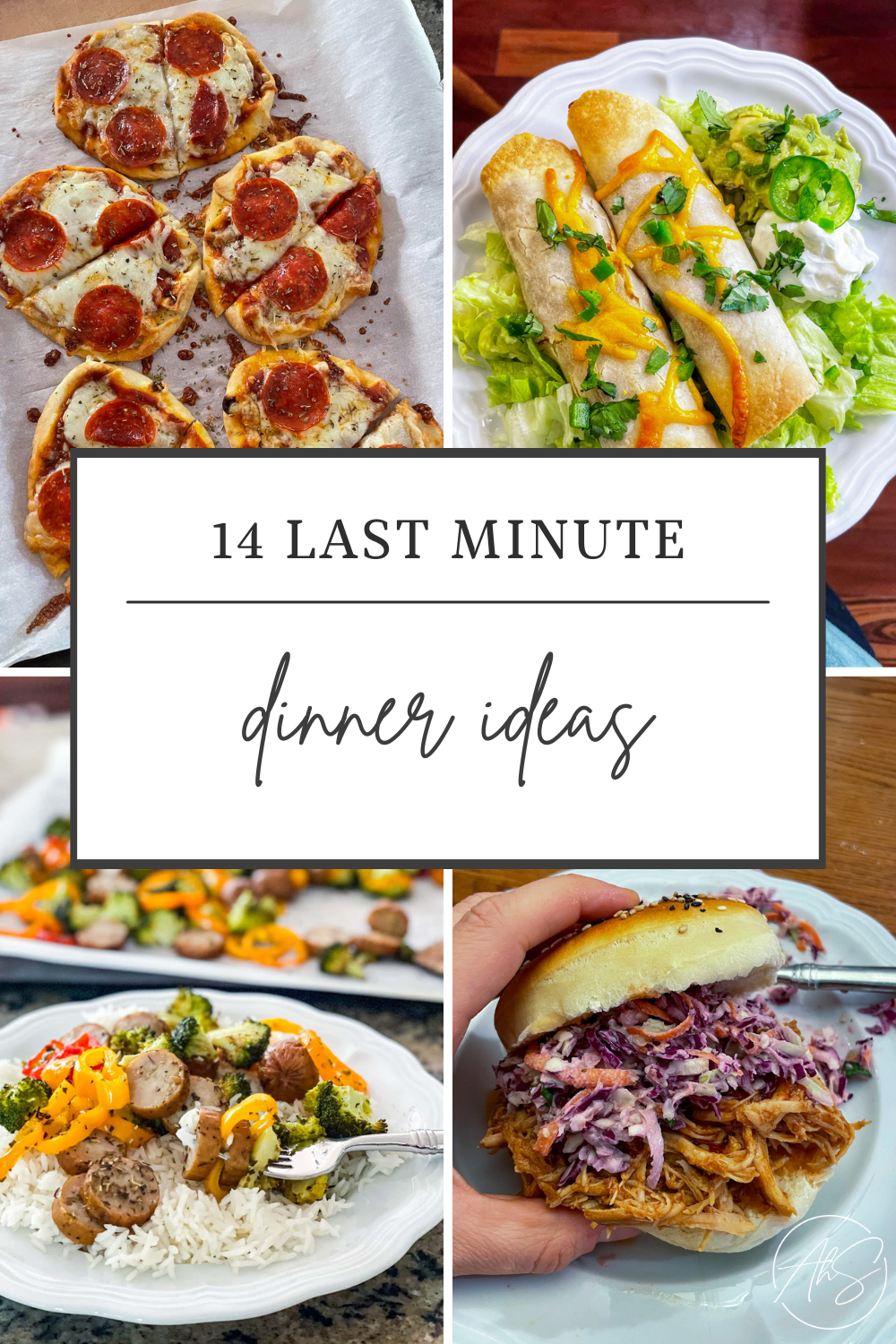 Last-Minute Dinner Ideas - A Healthy Slice of Life