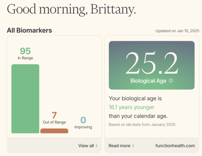 Function Health Review - A Healthy Slice of Life