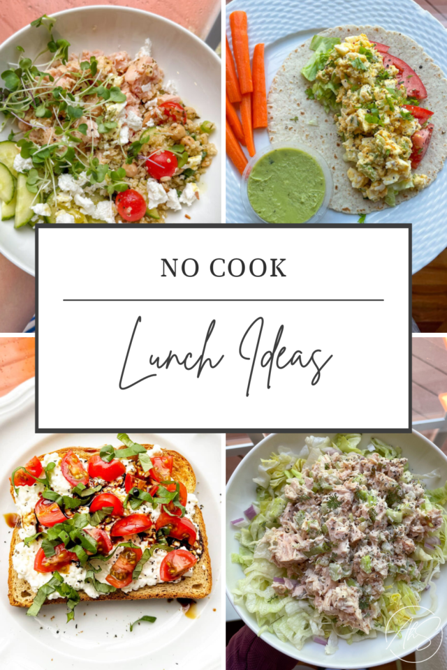 11 No-Cook Lunch Ideas - A Healthy Slice of Life