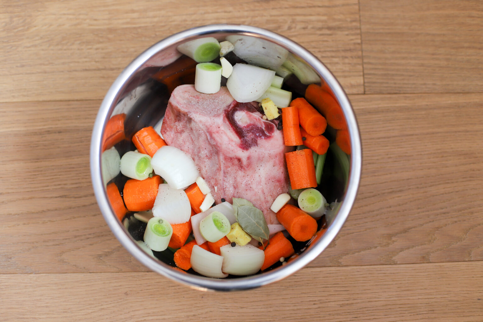 Nourishing Instant Pot Bone Broth with Beef Knuckle - A Healthy Slice ...