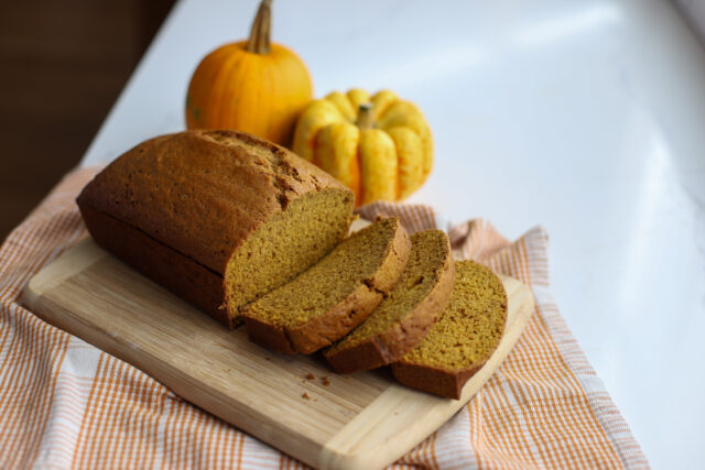 Easy Moist Pumpkin Bread Recipe (Fall Favorite!) - A Healthy Slice of Life